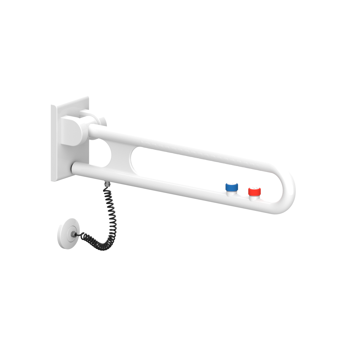 Nylon Care 400 Stützklappgriff, mit 2 E-Taster (WC und Funktion ... Nylon Care 400 Stützklappgriff, mit 2 E-Taster (WC und Funktion ...